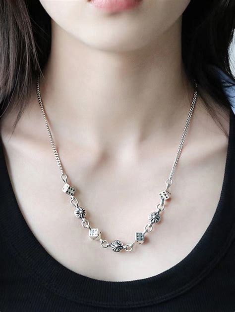 Chrome Hearts Style Necklacechrome Hearts Necklacechrome Etsy