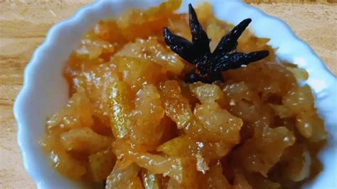 Pear Chutney Recipe Mitar Cooking