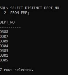 DBMS DATABASE MANAGEMENT SYSTEM PRACTICALS