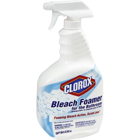 Clorox Bleach Foamer Disinfecting For The Bathroom Economy Size