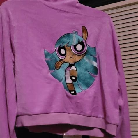 Tops Dolls Kill X Powerpuff Girls Plus Size 3x Velour Blisstina Patch