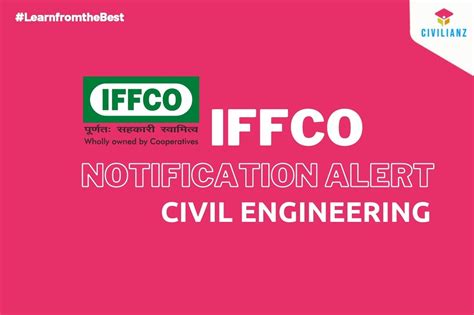 Iffco Job Notification 2021 For The Post Of Apprentices