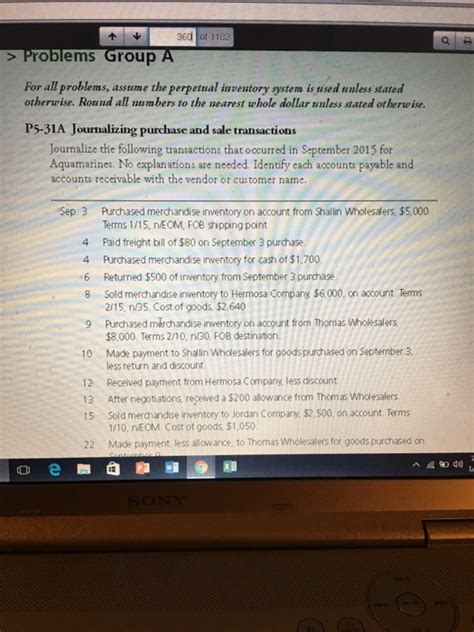 Solved 360 Of 1182 Problems Group A For All Problems Assume
