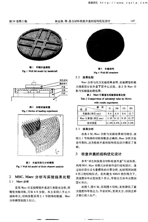 复合材料检查井盖的结构优化设计 给排水 土木在线