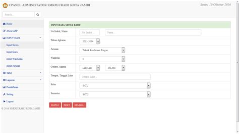 Aplikasi Perpustakaan Sederhana Versi 10 Dengan Codeigniter Source