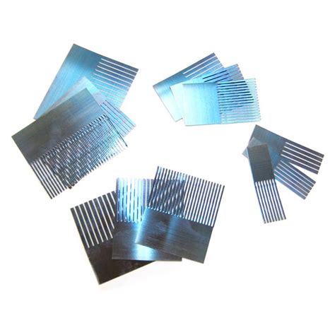 Blue Steel Graining Combs Set Of 12