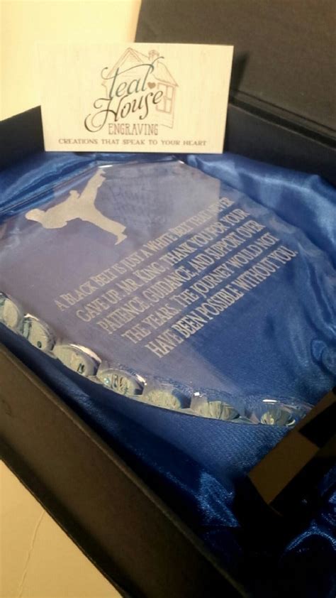 Engraved Glass Award Engraved Award Engraved Plaque
