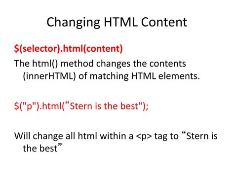 jquery a javascript library hard things made eas ier ppt download
