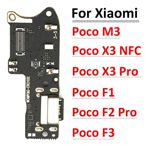 Bảng Mạch Cổng Sạc Usb Cho Xiaomi Poco M3 F1 F2 Pro F3 X3 Nfc Pro