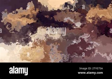 Abstract Animated Twinkling Stained Background Seamless Loop Video