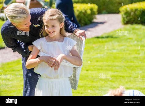 Princess Estelle During The Festivities For The Crown Princess Her 42nd