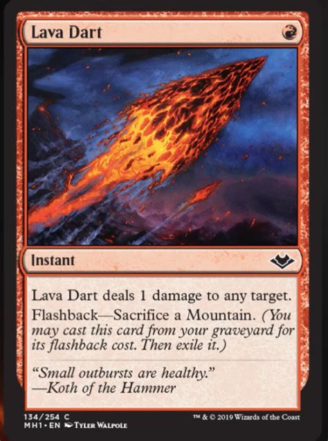 [mh1] Lava Dart R Modernmagic