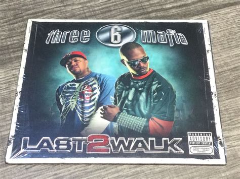 Cd Three 6 Mafia Last 2 Walk Sealed With Promo Sticker See