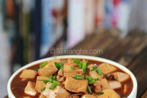 香葱豆腐的做法 菜谱 香哈网