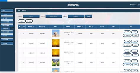 基于javaweb的摄影作品网站摄影网站基于java Web约拍平台 Csdn博客