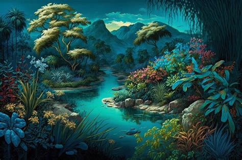 Premium Ai Image Generative Ai Crafting Harmonious Ecosystems