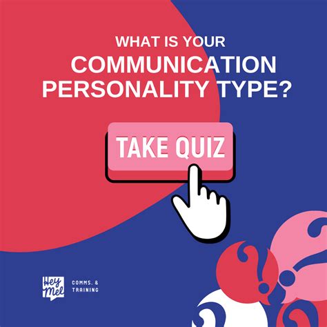 Communication Personality Type Quiz — Hey Mel Communication And Training
