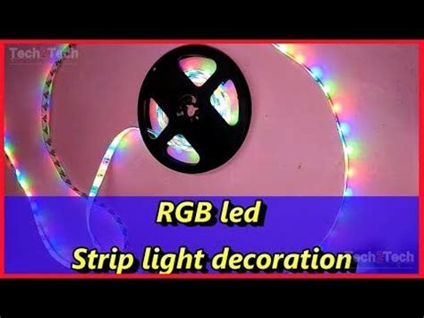 LED Strip Light RGB Controller Installation Guide Step By Step Led Strip Lights Amazon Led