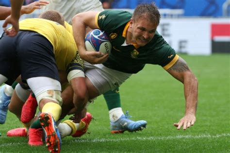 Springbok Esterhuizen Given Four Match Ban After Red Card