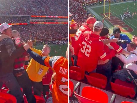 Fan Charged With Assault After Brawl In Stands At Broncos Vs Chiefs Game