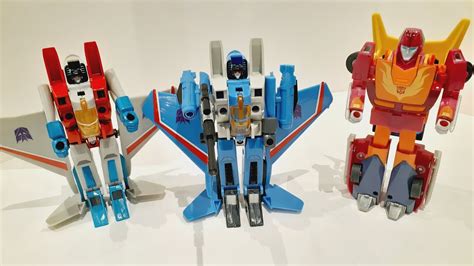 Review For Transformers Retro G1 Thundercracker Reissue In Show Colors Youtube