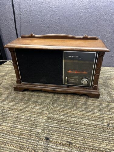 Vintage Admiral Amfm Radio Model Rf 545 3289 C 4744834110