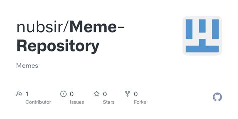 GitHub Nubsir Meme Repository Memes
