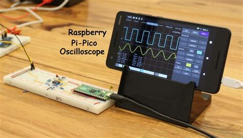 Raspberry Pi Pico 200Khz Digital Oscilloscope Piday Raspberrypi Raspberry Pi Raspberry Pi