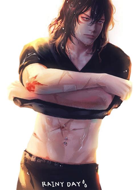 Aizawa Anime Guys Shirtless Handsome Anime Guys My Hero Academia