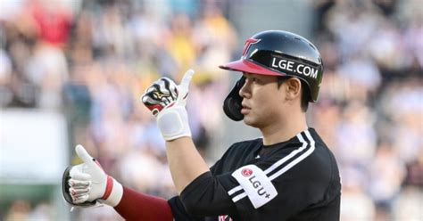 박동원 동점포→홍창기 역전 스리런→7회 빅이닝→유영찬 2이닝 Sv Lg 2위 탈환 Kia 4연승 마감 Md광주