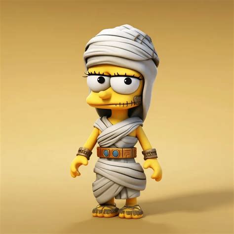 The Simpsons Halloween Fusions Midjourney Prompt