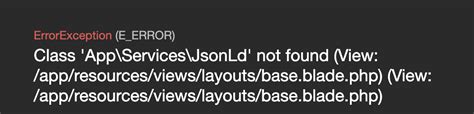 Laravelクラスが見つからない時の対処法Class not foundとdoes not comply with psr autoloading standard Skipping