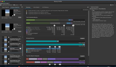 Virtual Machine Memory Increase Between Unity Versions Unity Engine Unity Discussions