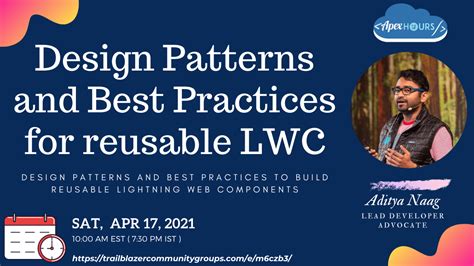 Design Patterns And Best Practices To Build Reusable Lightning Web