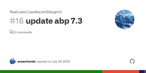 Update Abp Issue Realliangshiwei Lsw Abp Antdesignui Github