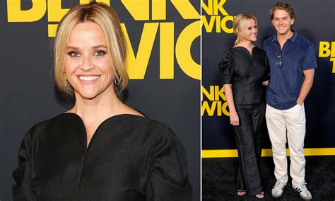 Reese Witherspoon Brings Son Deacon Phillippe 20 As Her Date To