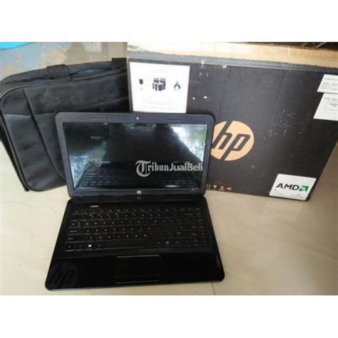 Laptop Hp 1000 Amd E1di1200 Ram 2gb Lengkap Ada Dus Dan Tasnya Sangat