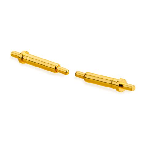 254mm Spring Loaded Pogo Pin 5v 2a Gold Plated 4 Pins Magnetic Pogo
