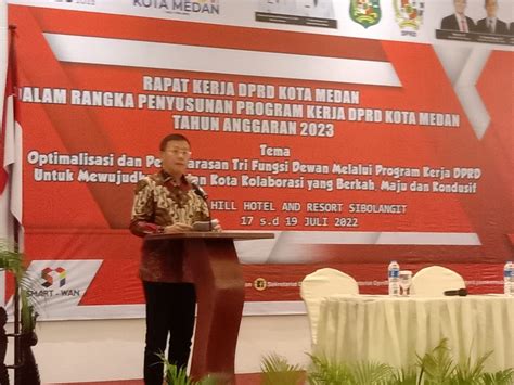 Raker Di Sibolangit Hasyim Optimalisasi Dan Penyelarasan Program