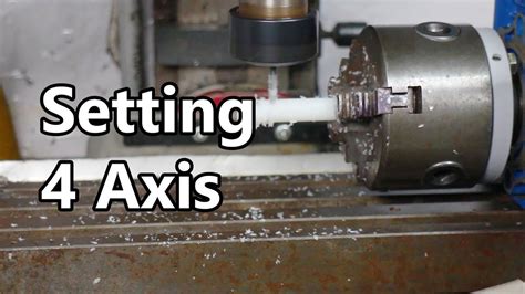 Cara Pengaturan Setting Mesin Cnc 4 Axis Youtube