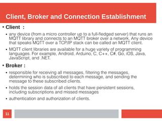 Message Queue Telemetry Transport Protocol PPT