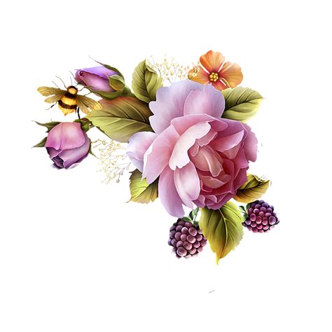 Flower Corner Clipart