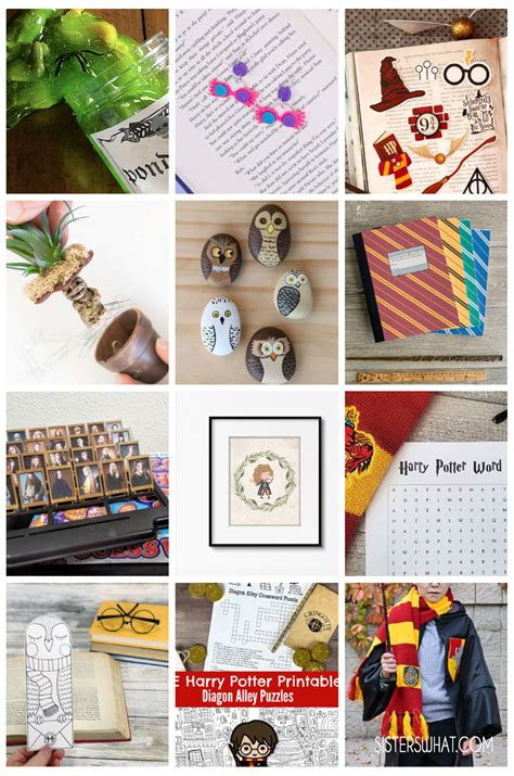 Diy Harry Potter Crafts And Printables Sisters What