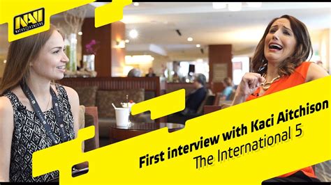 Interview With Kaci The International 5 Ru Subs Youtube