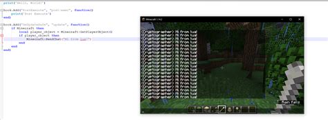 I Added Native Lua Bindings To Vanilla Minecraft Using C R Minecraft