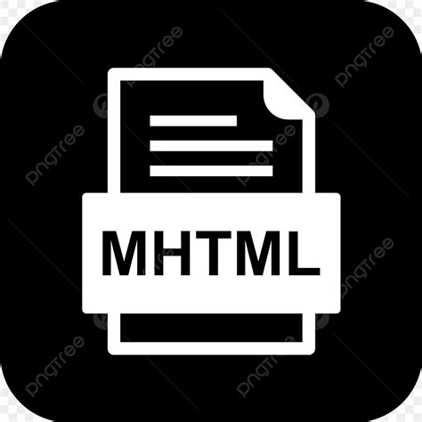 document file folder vector hd png images mhtml file document icon