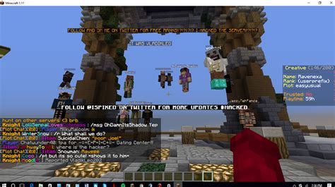 Solved Help With Various Client Hacks On Creative Spigotmc High Performance Minecraft