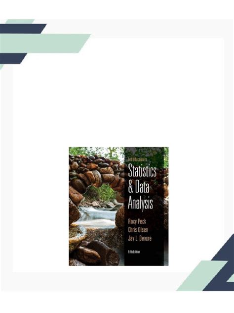 ebook introduction to statistics and data analysis by roxy peck