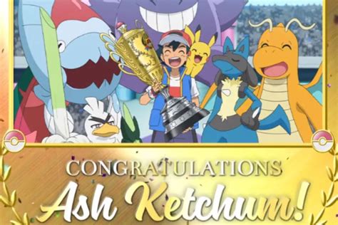 ¡ya Era Hora Después De 25 Años Ash Ketchum Se Convierte En El Campeón