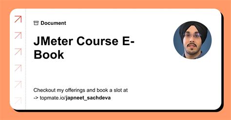 Jmeter Course E Book With Japneet Sachdeva